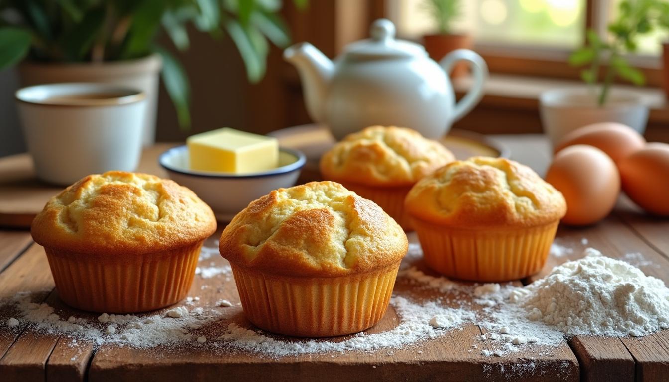 Muffins ultra moelleux : la recette facile pour un goûter parfait